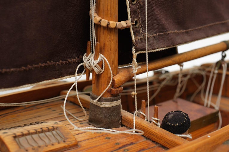 Ship model Marker Botter of 1889 Holland For Sale at 1stDibs