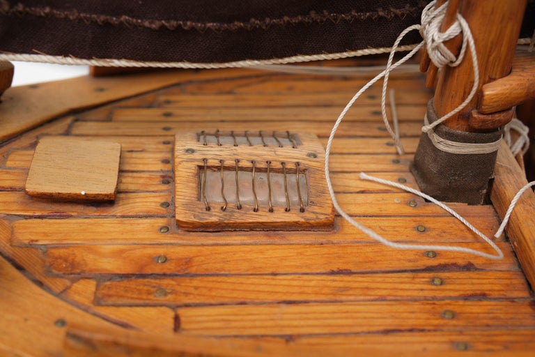 Ship model Marker Botter of 1889 Holland For Sale at 1stDibs