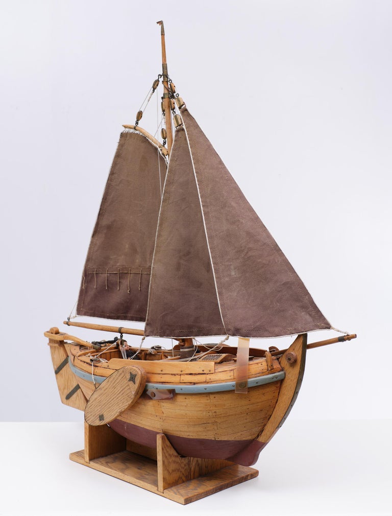 Ship model Marker Botter of 1889 Holland For Sale at 1stDibs