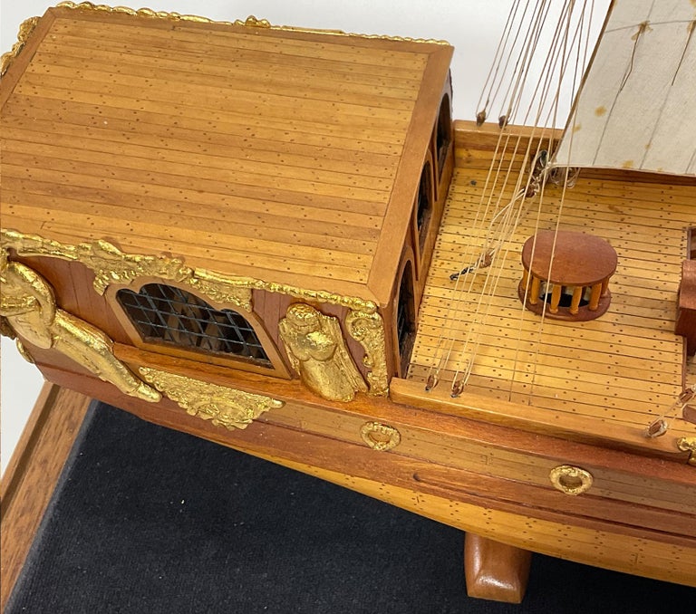 Ship Model of a Dutch Admiralty Yacht at 1stDibs
