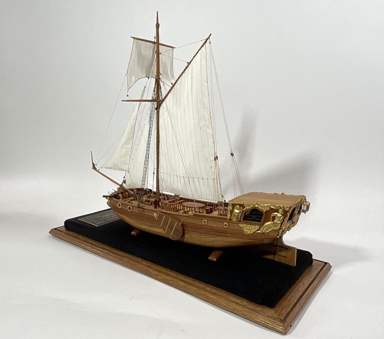 Ship Model of a Dutch Admiralty Yacht at 1stDibs