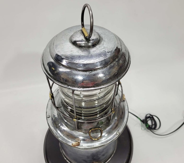 Ships Beacon Lantern by Perko of Brooklyn New York For Sale at 1stDibs