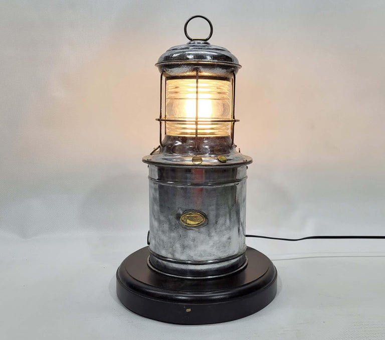 Ships Beacon Lantern by Perko of Brooklyn New York For Sale at 1stDibs