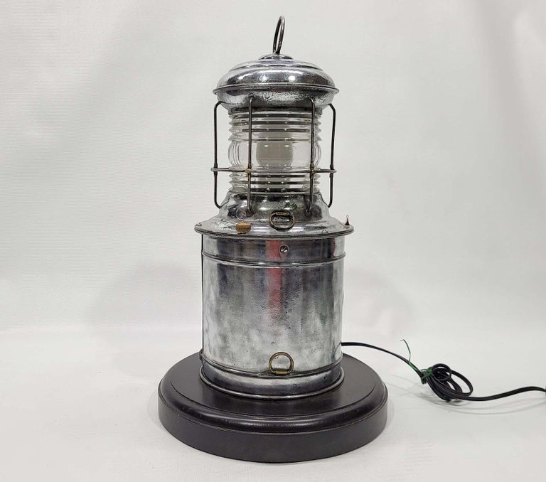 Ships Beacon Lantern by Perko of Brooklyn New York For Sale at 1stDibs