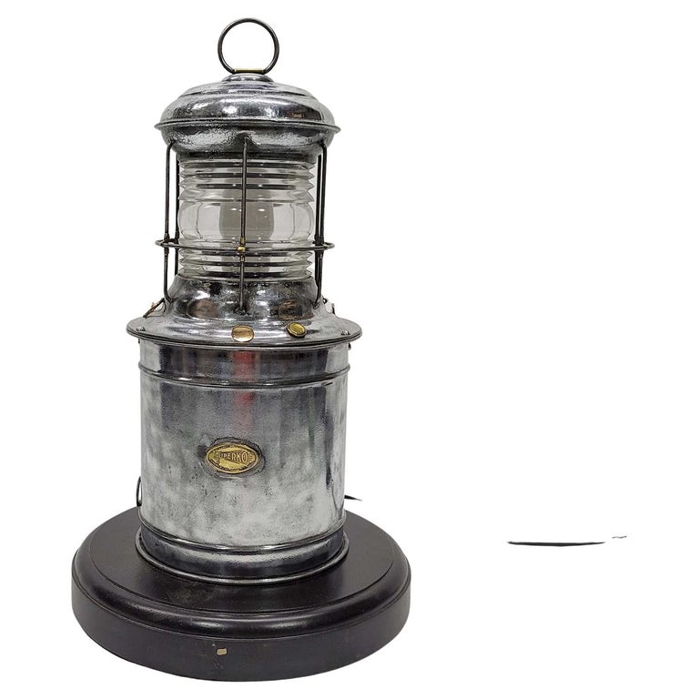 Ships Beacon Lantern by Perko of Brooklyn New York For Sale at 1stDibs