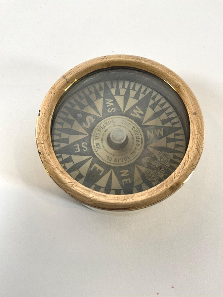 Ships Compass From 19th Century For Sale at 1stDibs