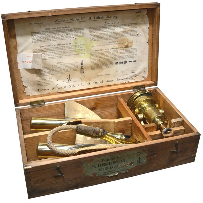 Ship's Log Walker Cherub III Complete For Sale at 1stDibs