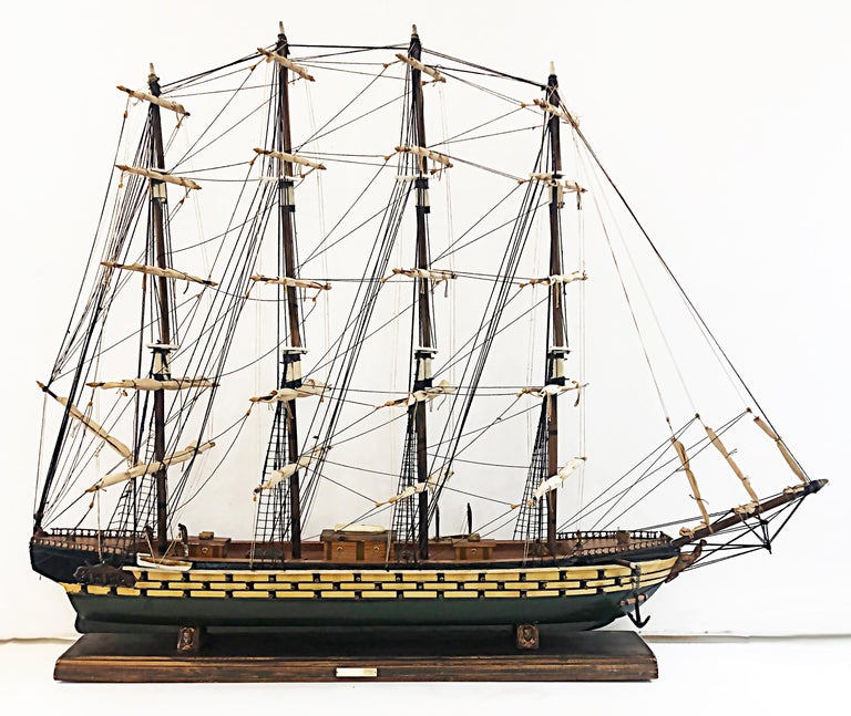 Ship's Model "Spanish Fragata Espanola/Ano 1780" in Acrylic case For ...