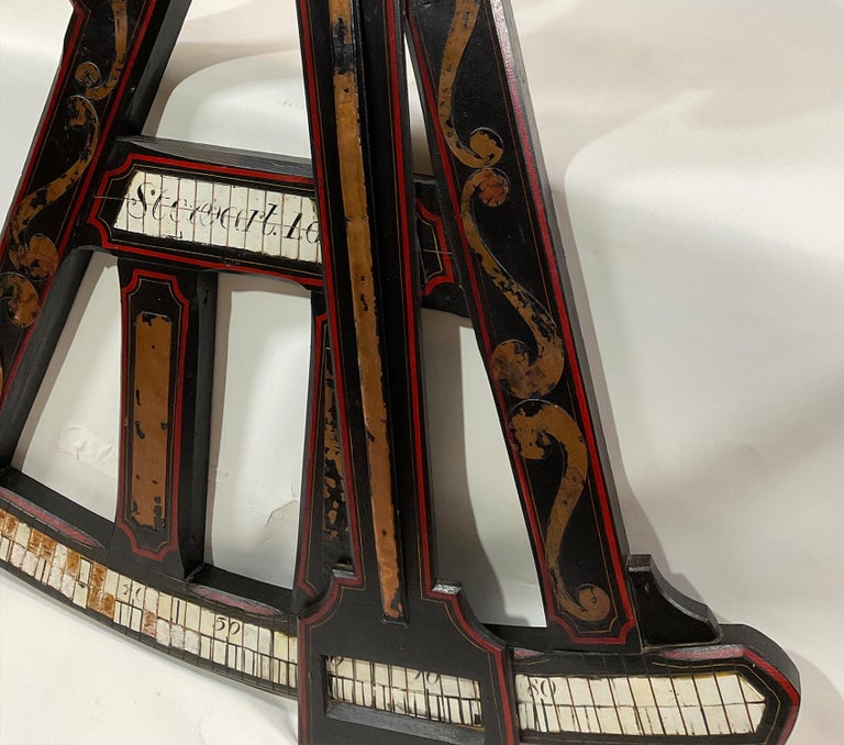 Ships Octant Trade Sign from England For Sale at 1stDibs