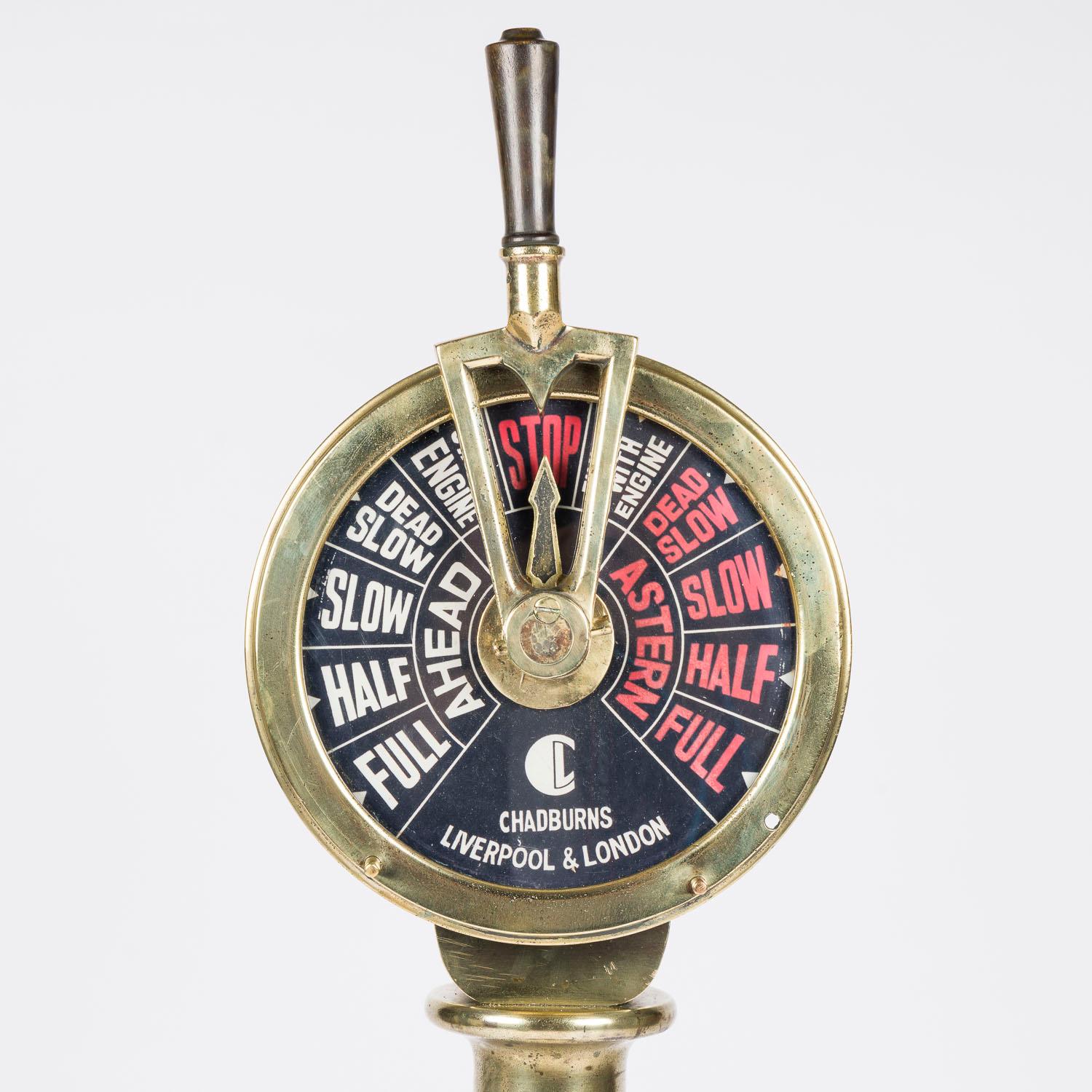 Ship's telegraph, by Chaburns of Liverpool and London. For Sale at 1stDibs