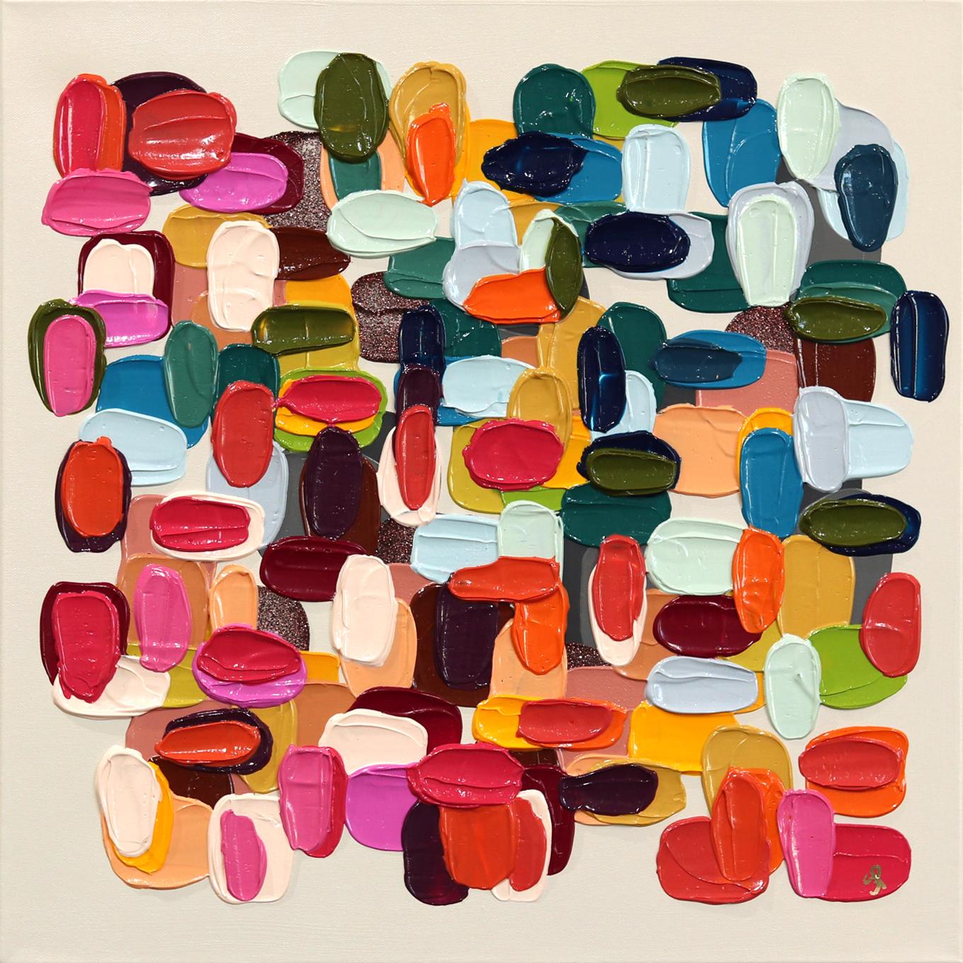 Shiri Phillips - It's A Chunky Painting - Impasto Colorful Textured ...