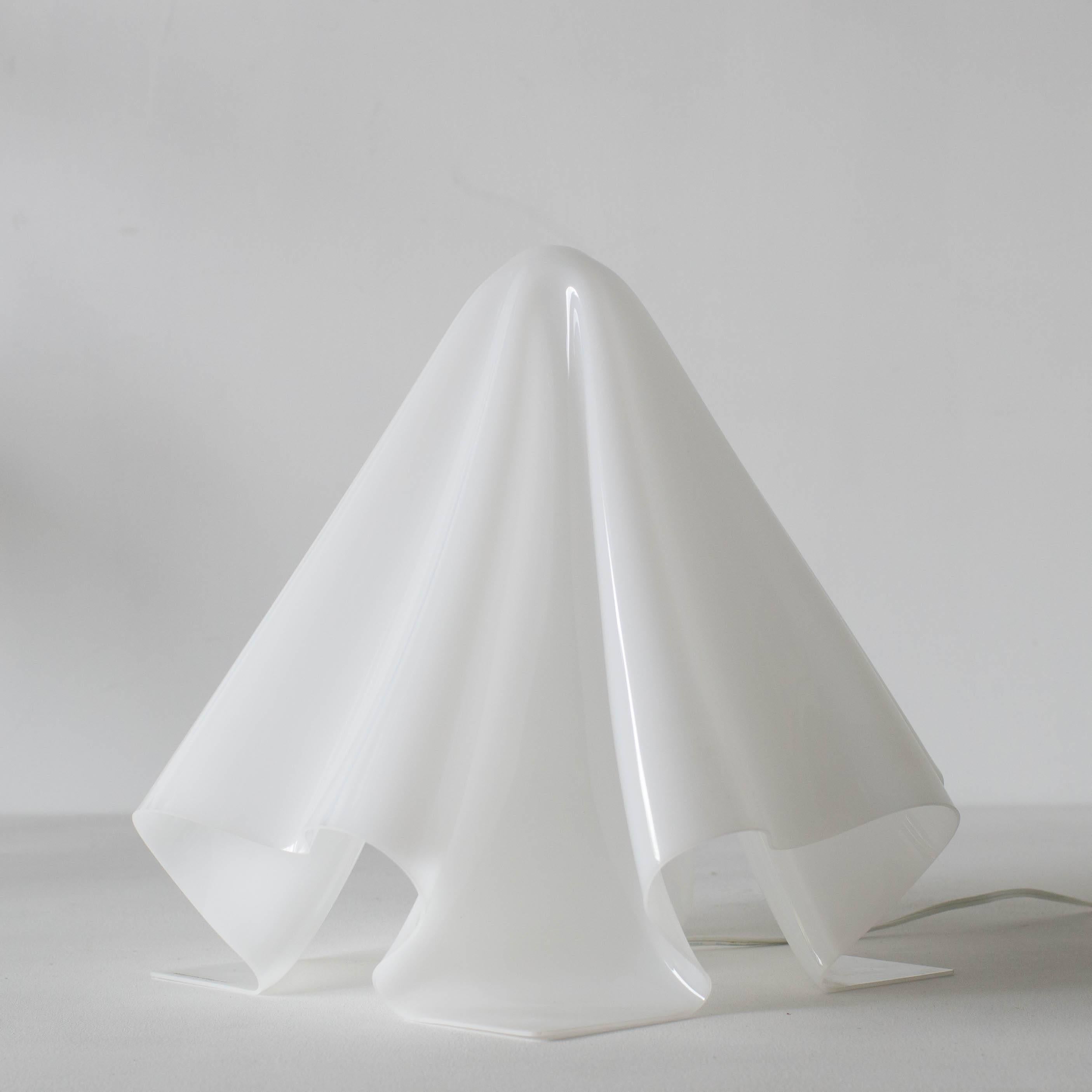 Shiro Kuramata White Acrylic Ghost Lamp Small For Sale at 1stDibs
