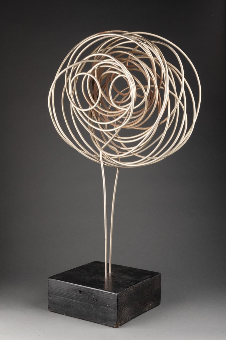 Shiv Singh, Sculpture Moderne Abstraite, Pièce Unique, 1975 For Sale at ...