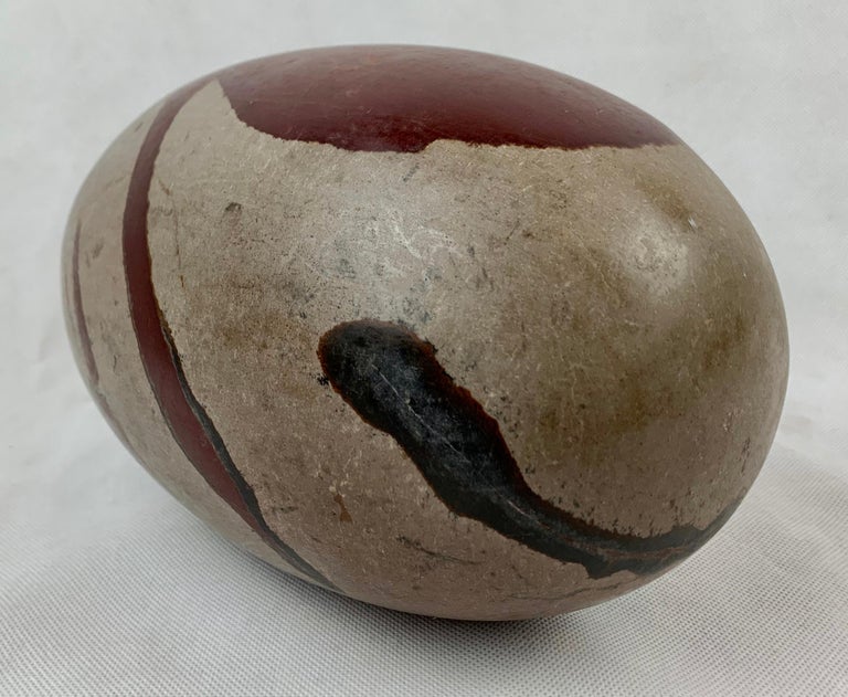 Natural Shiva Lingam Stone from India with Base at 1stDibs
