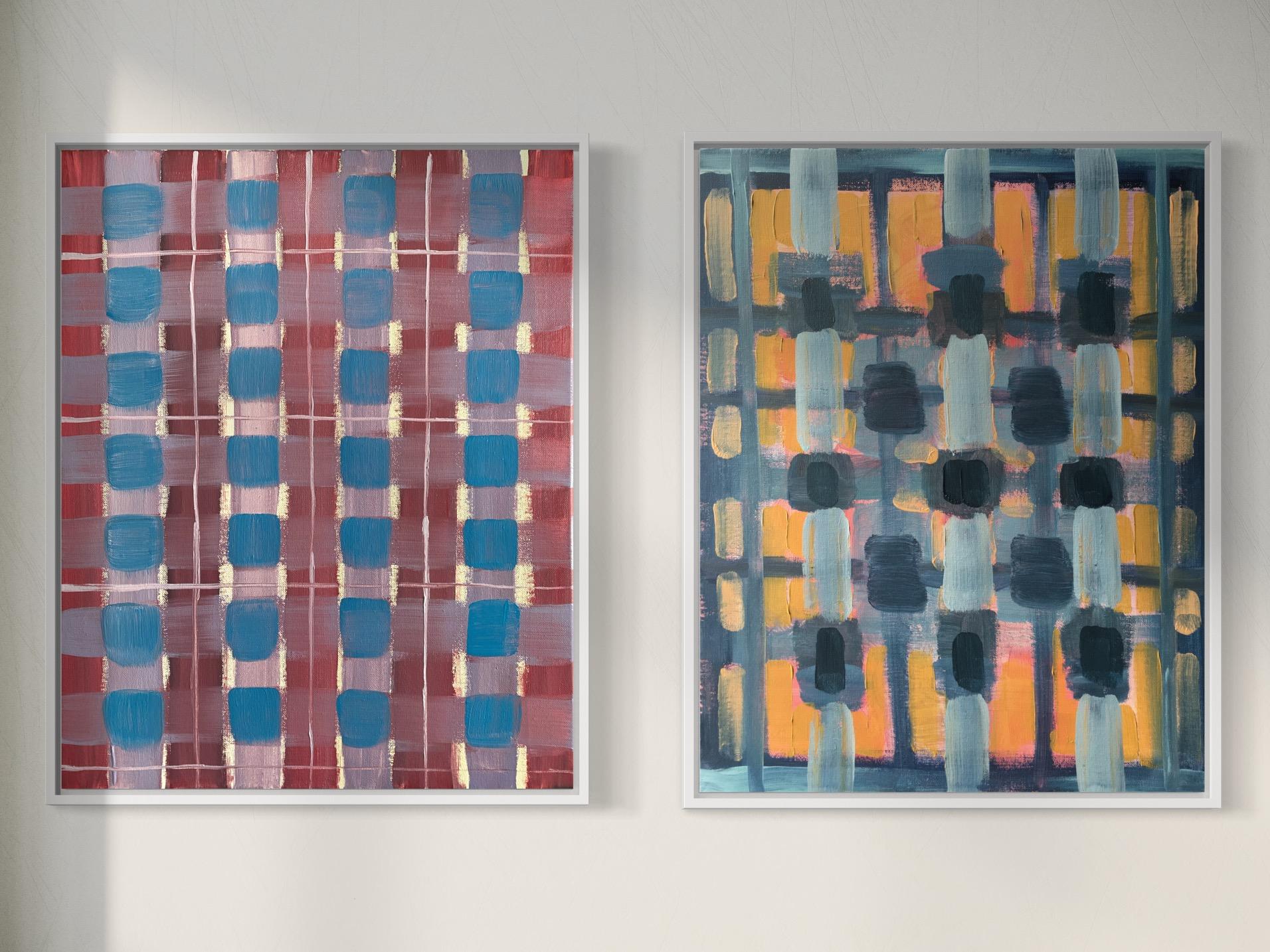 Shizico Yi - The Weaver Diptych -Artist's Proof #1 of 3 - Abstract-UK ...