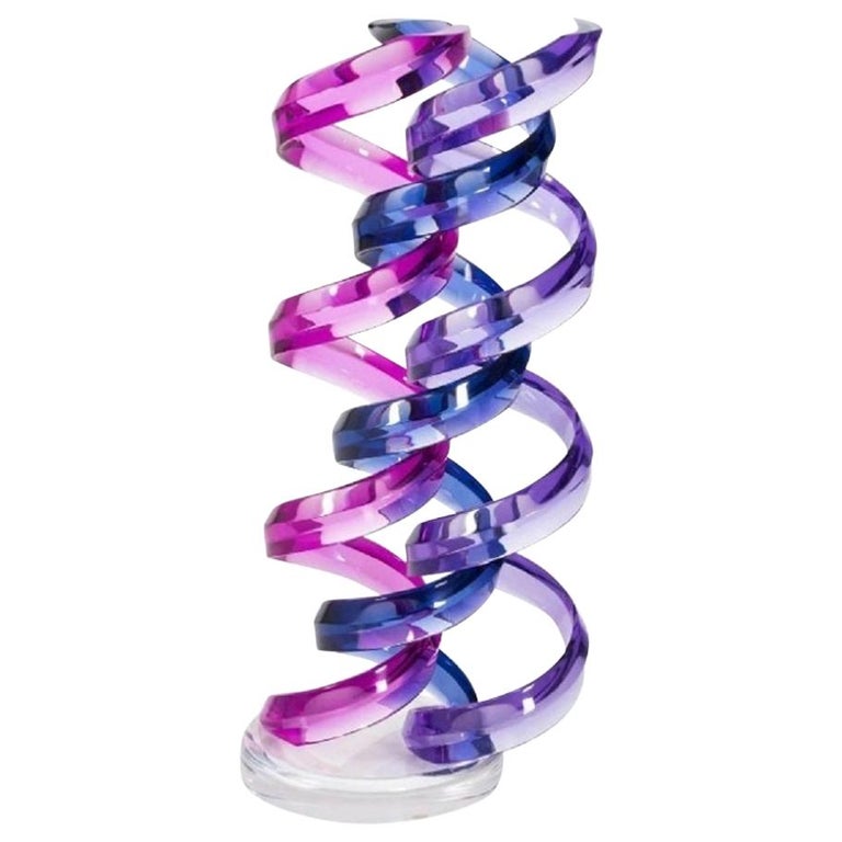 Triple Helix Abstract Sculpture by Shlomi Haziza For Sale at 1stDibs