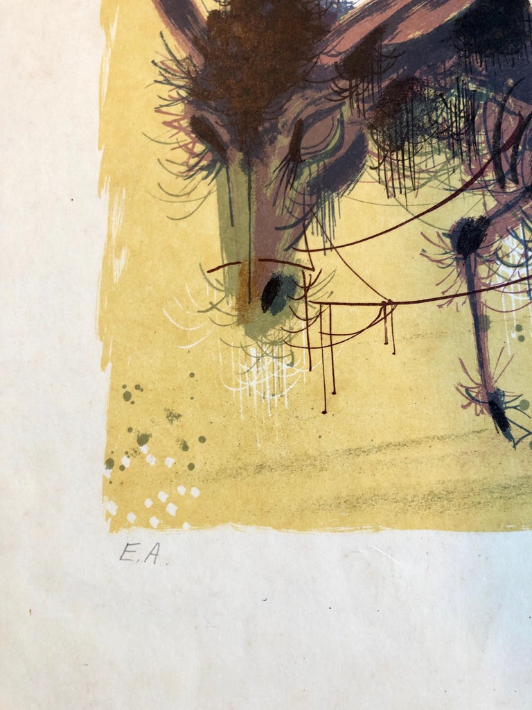 Shmuel Katz - Loaded Donkey, Old City of Jerusalem Israeli Judaica ...