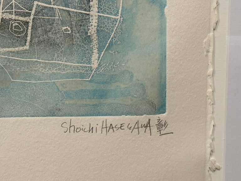 Shoichi Hasegawa - "Dans le Royaume des Perles" Coloured Etching by ...