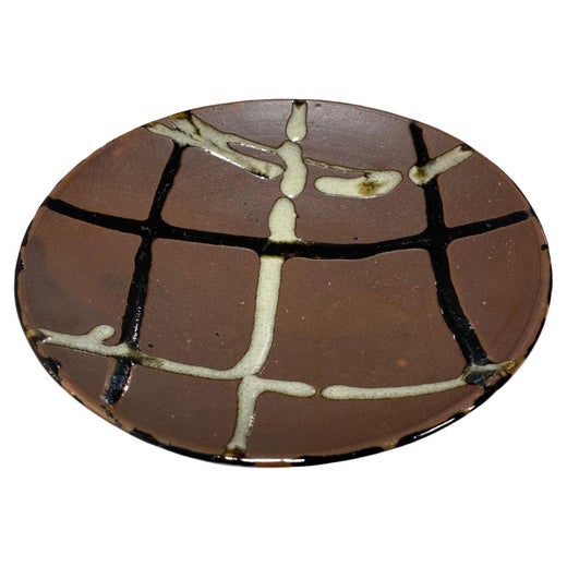 Plate by Shoji Hamada at 1stDibs | shoji hamada plates