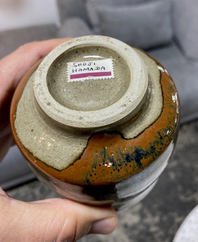 Shoji Hamada Mingei Kakiyu Kaki Glaze Japanese Studio Pottery Yunomi ...