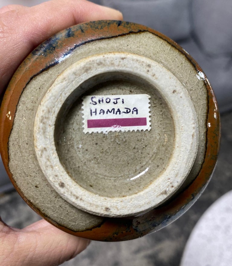 Shoji Hamada Mingei Kakiyu Kaki Glaze Japanese Studio Pottery Yunomi ...