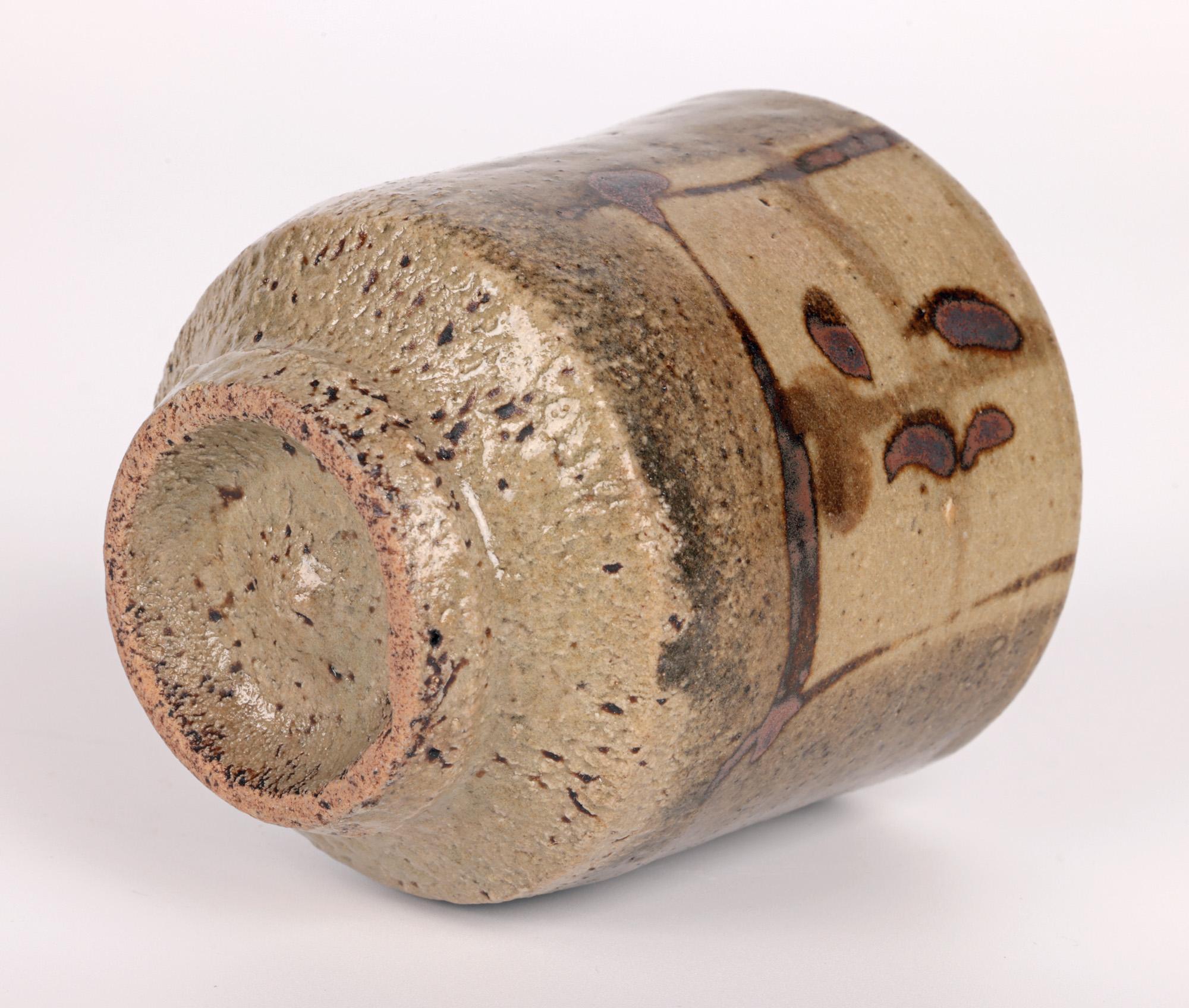 Shoji Hamada Studio Pottery Brushwork Unomi For Sale at 1stDibs