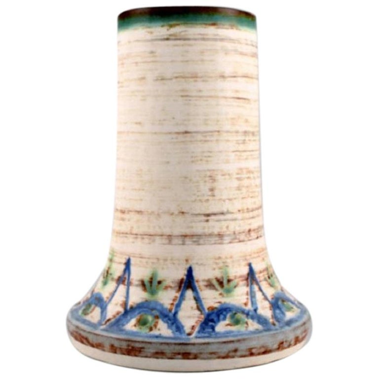 Søholm, Denmark, Vase in Glazed Stoneware, 1960s For Sale at 1stDibs