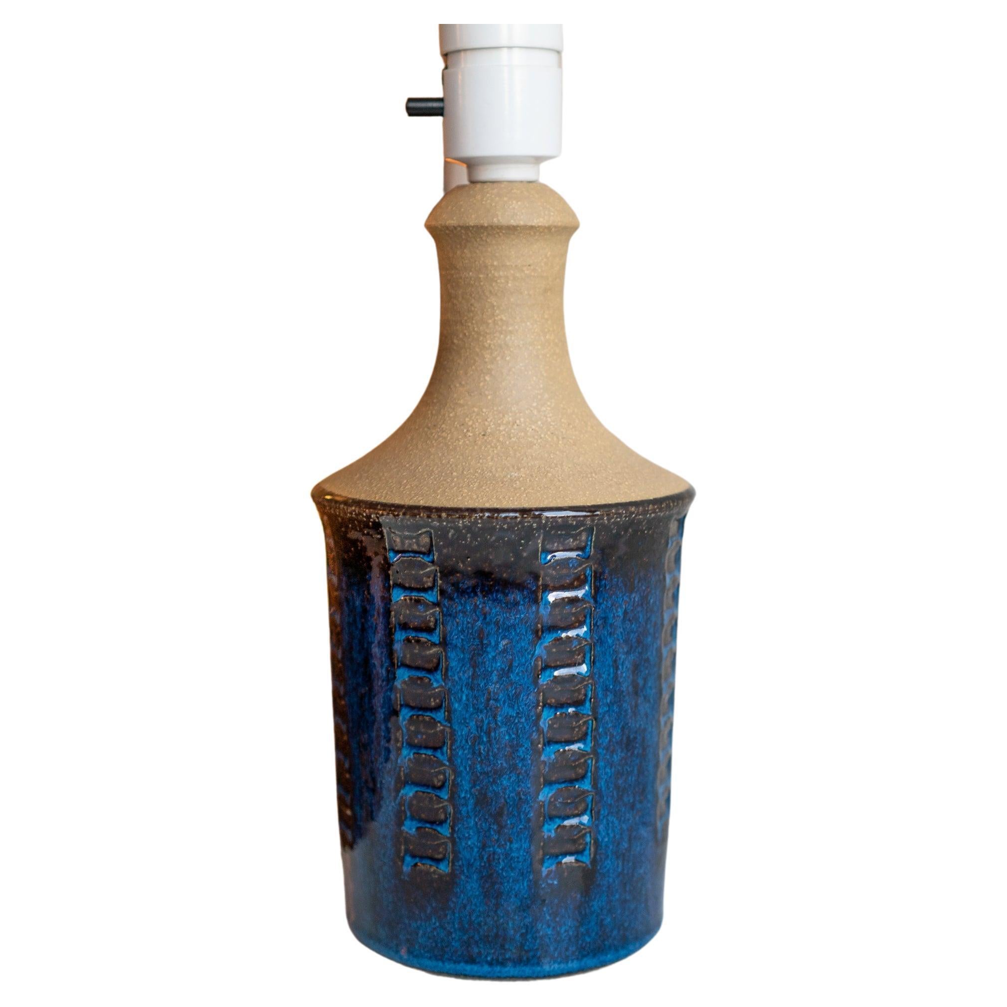 Søholm Danish Modern Ceramic Table Lamp, Denmark, 1960s For Sale at 1stDibs