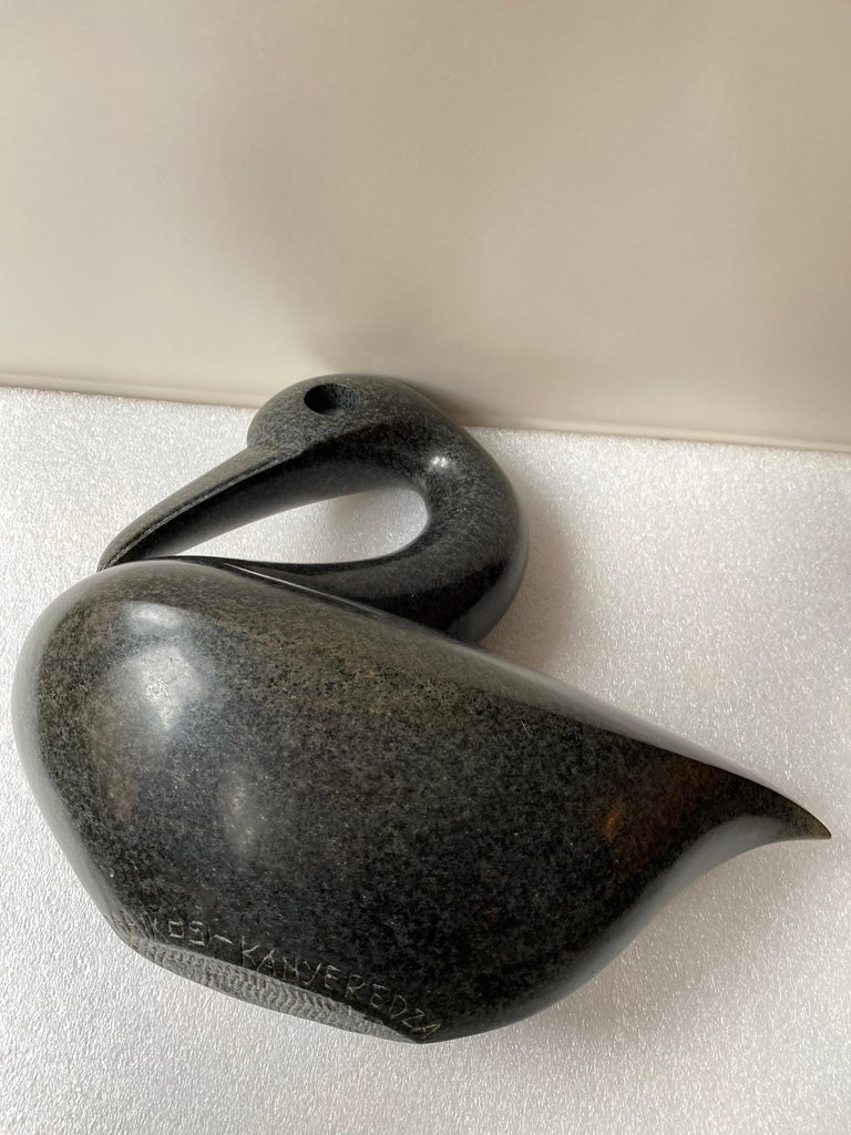 Shona Carved Marble Bird by Maikosi Kanyeredza For Sale at 1stDibs