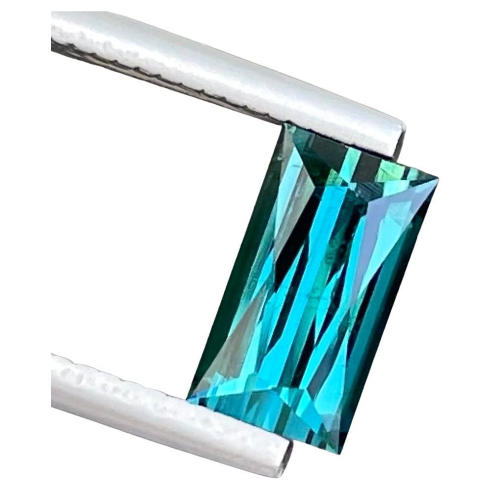 4.61 carats Loose Greenish Blue Tourmaline Cushion Cut Natural Afghani ...
