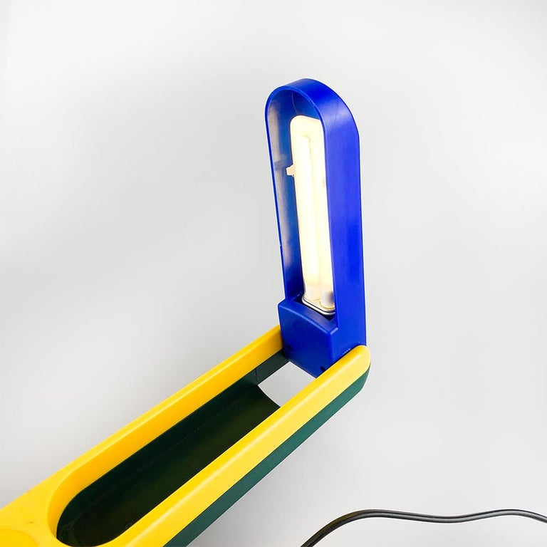 Shortes Lite Table Lamp, Primary Colors, 1990s For Sale at 1stDibs