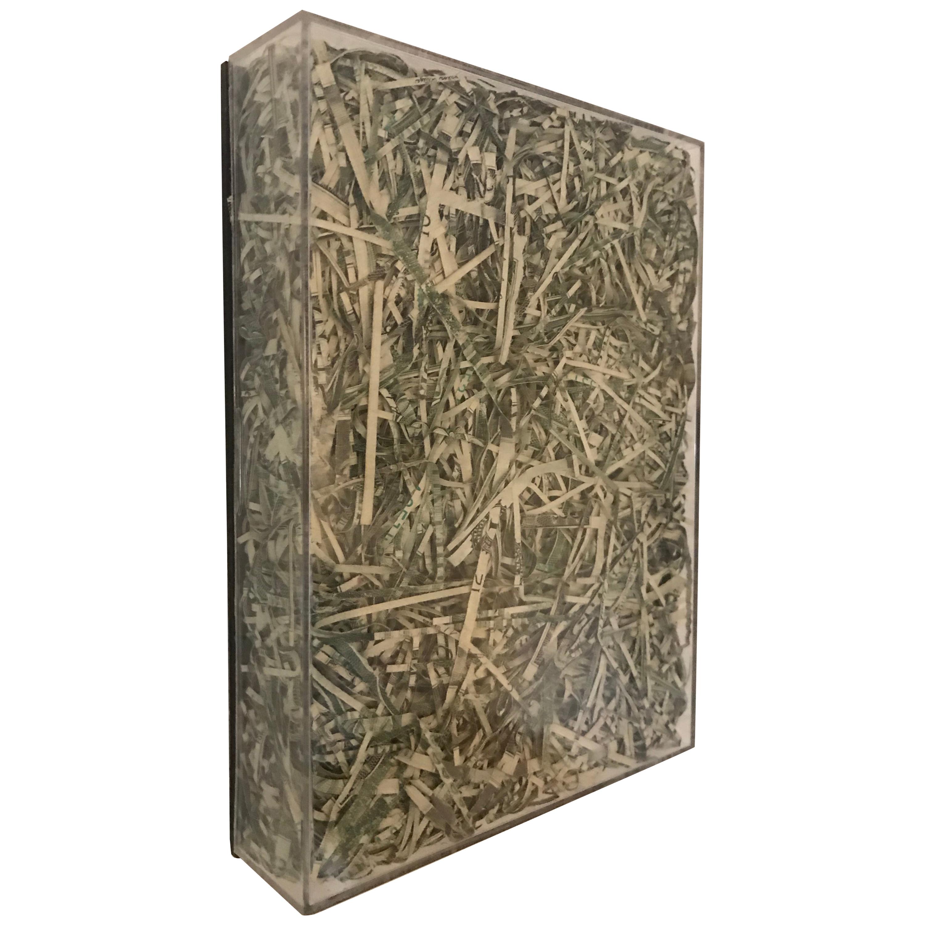 'Shredded Value' by Jan Hendrikse, Dutch, 1989 For Sale at 1stDibs