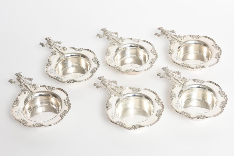 Shreve and Co Figural Man and Woman Sterling Silver Ramekins Set of 12 ...