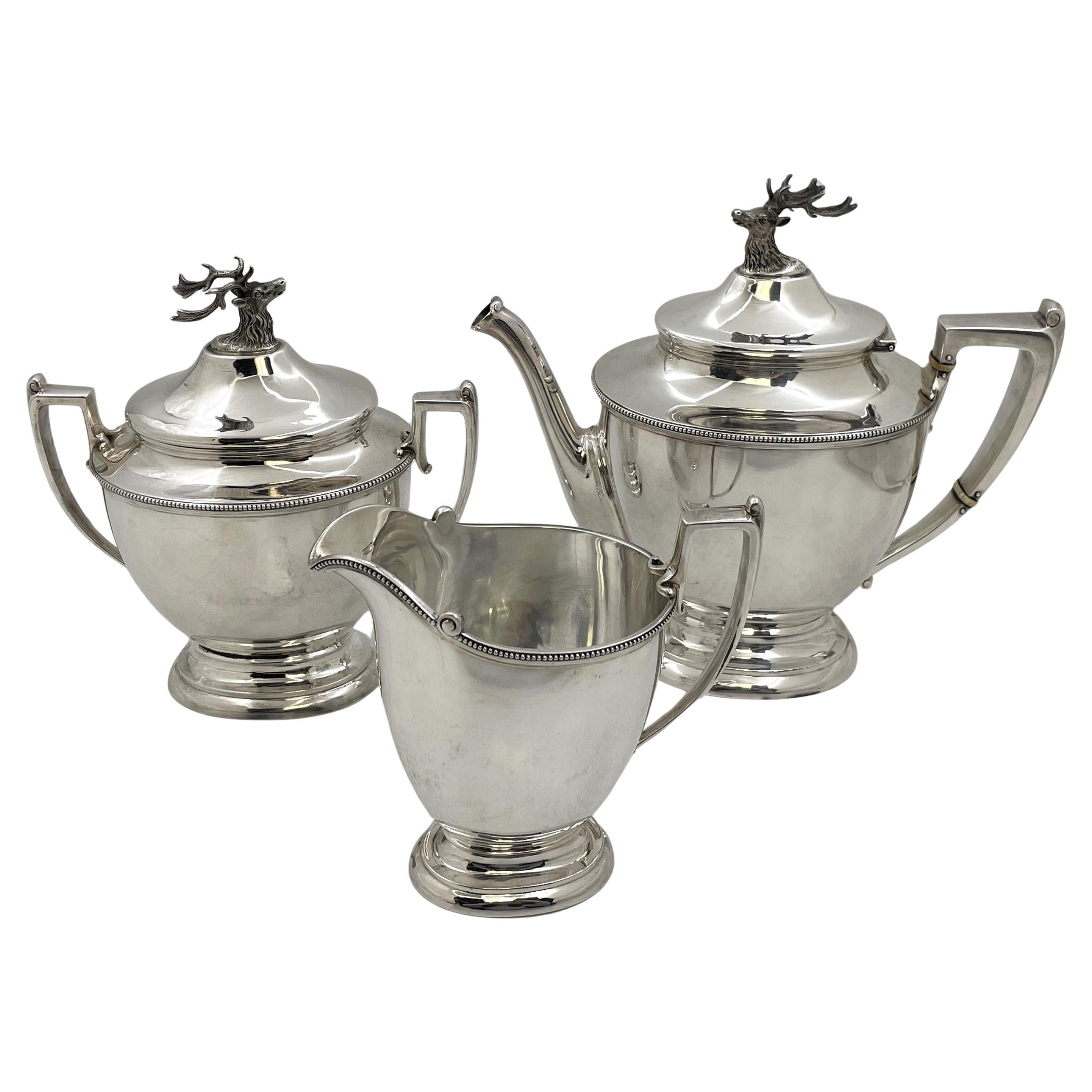 Tiffany and Co. 1912 Sterling Silver 6-Piece Tea and Coffee Set Hampton ...