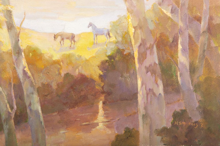 ShuMin Huang - ShuMin Huang Impressionist Original Oil Painting "To The ...