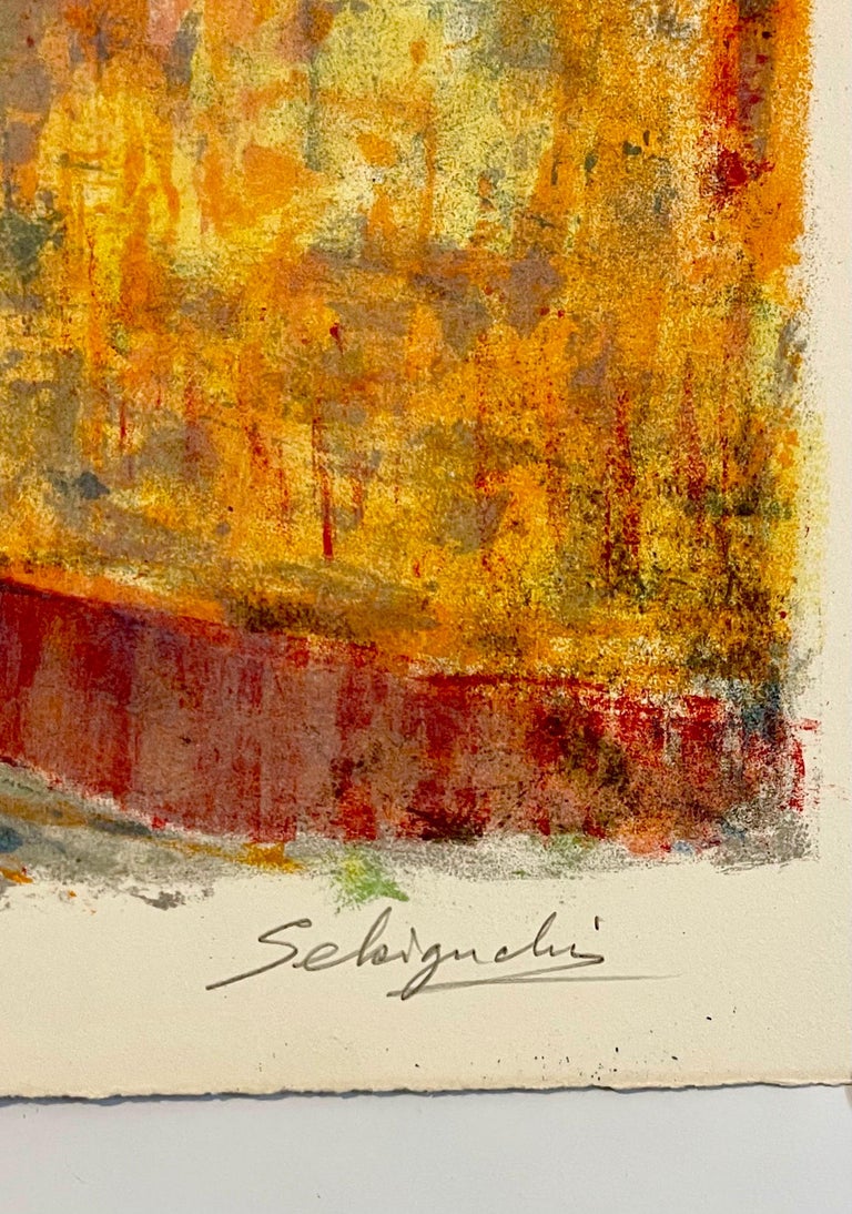 Shungo Sekiguchi - Japanese Woodblock Artist French Lithograph Fauvist ...