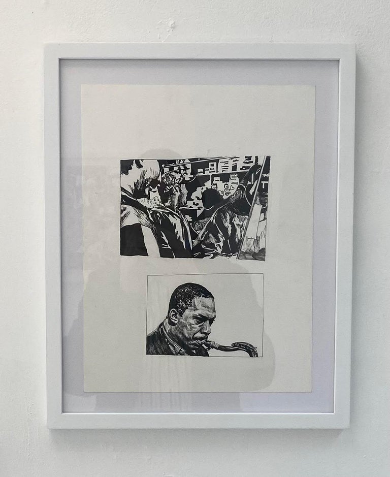 Shuto Okayasu - Strange Day Drawing For Sale at 1stDibs