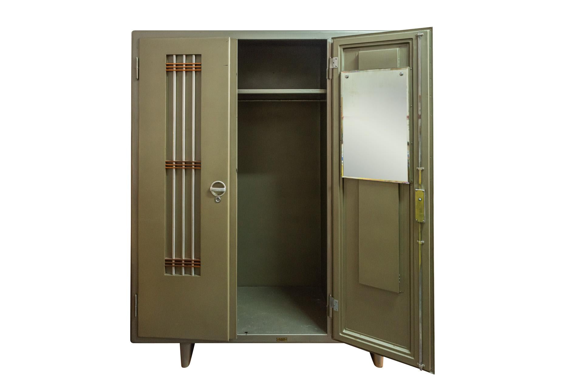 S.I.A.M., Industrial Locker Room, Lacquered Sheet, circa 1970, Italy ...