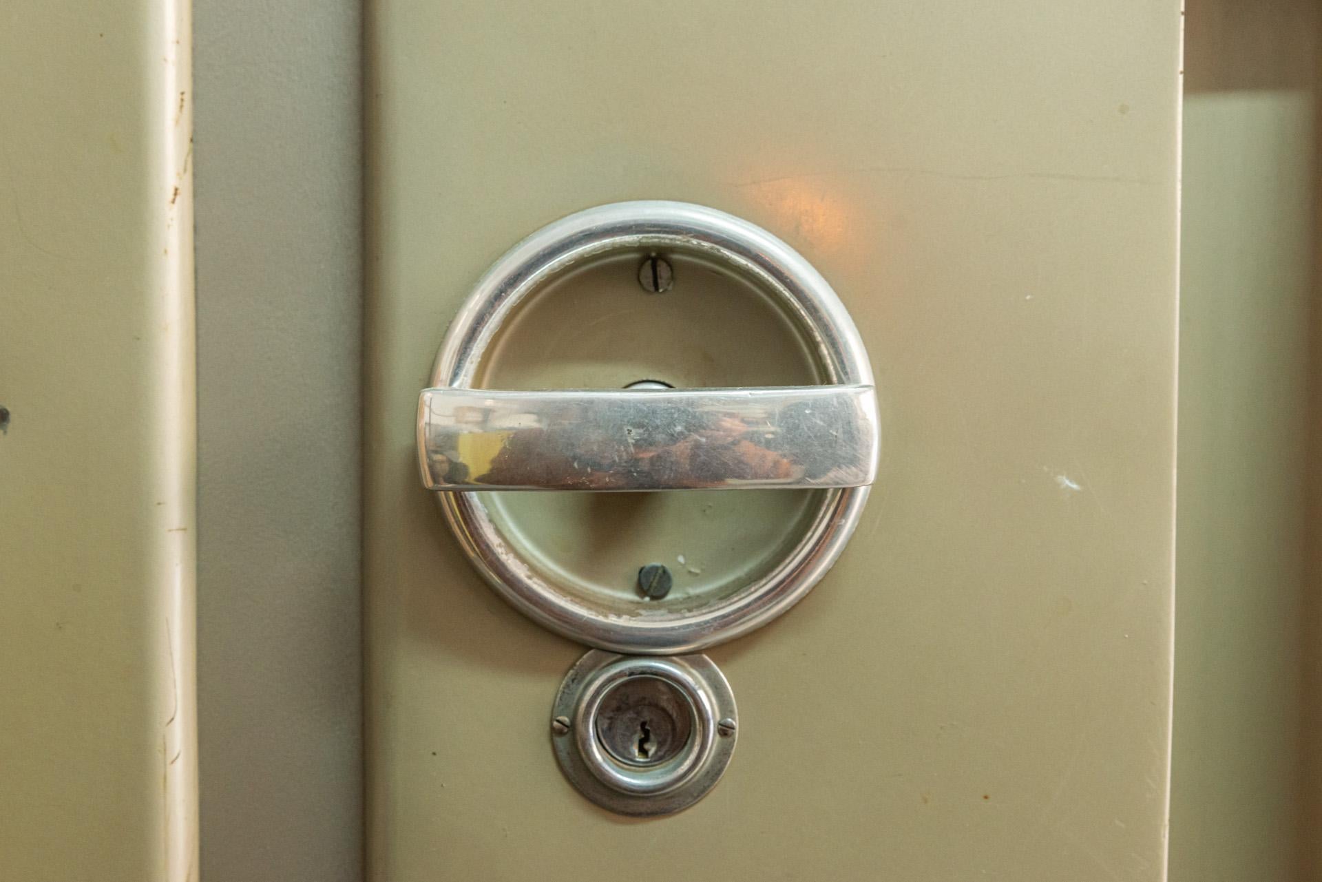 S.I.A.M., Industrial Locker Room, Lacquered Sheet, circa 1970, Italy ...