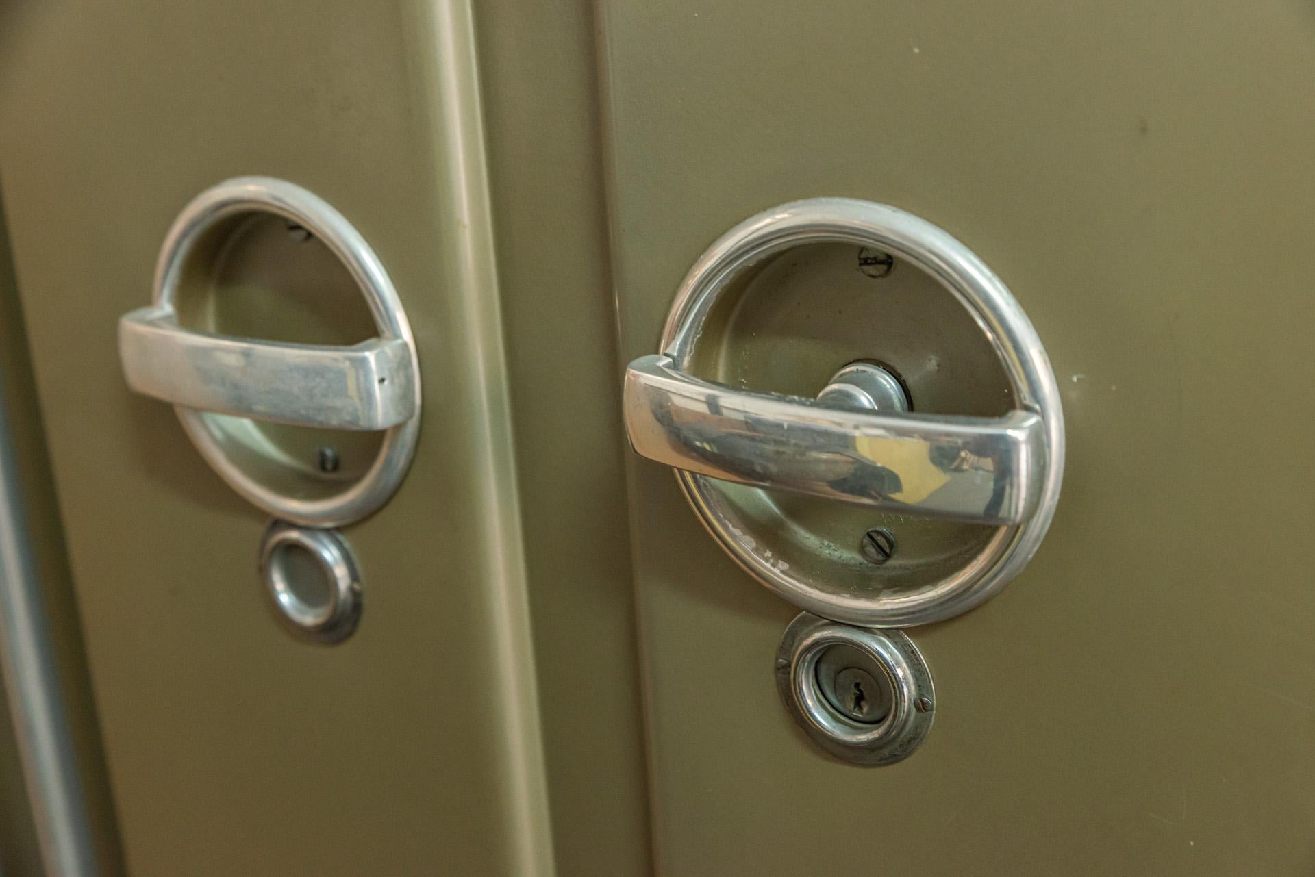 S.I.A.M., Industrial Locker Room, Lacquered Sheet, circa 1970, Italy ...