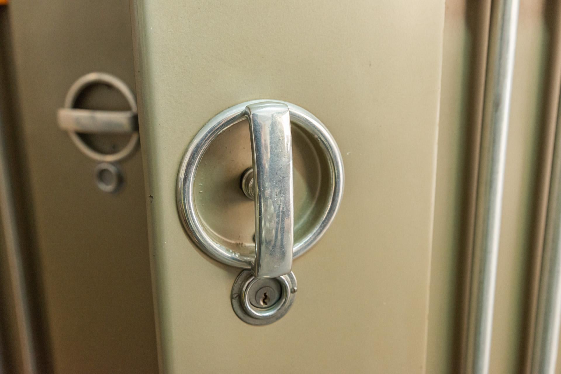 S.I.A.M., Industrial Locker Room, Lacquered Sheet, circa 1970, Italy ...