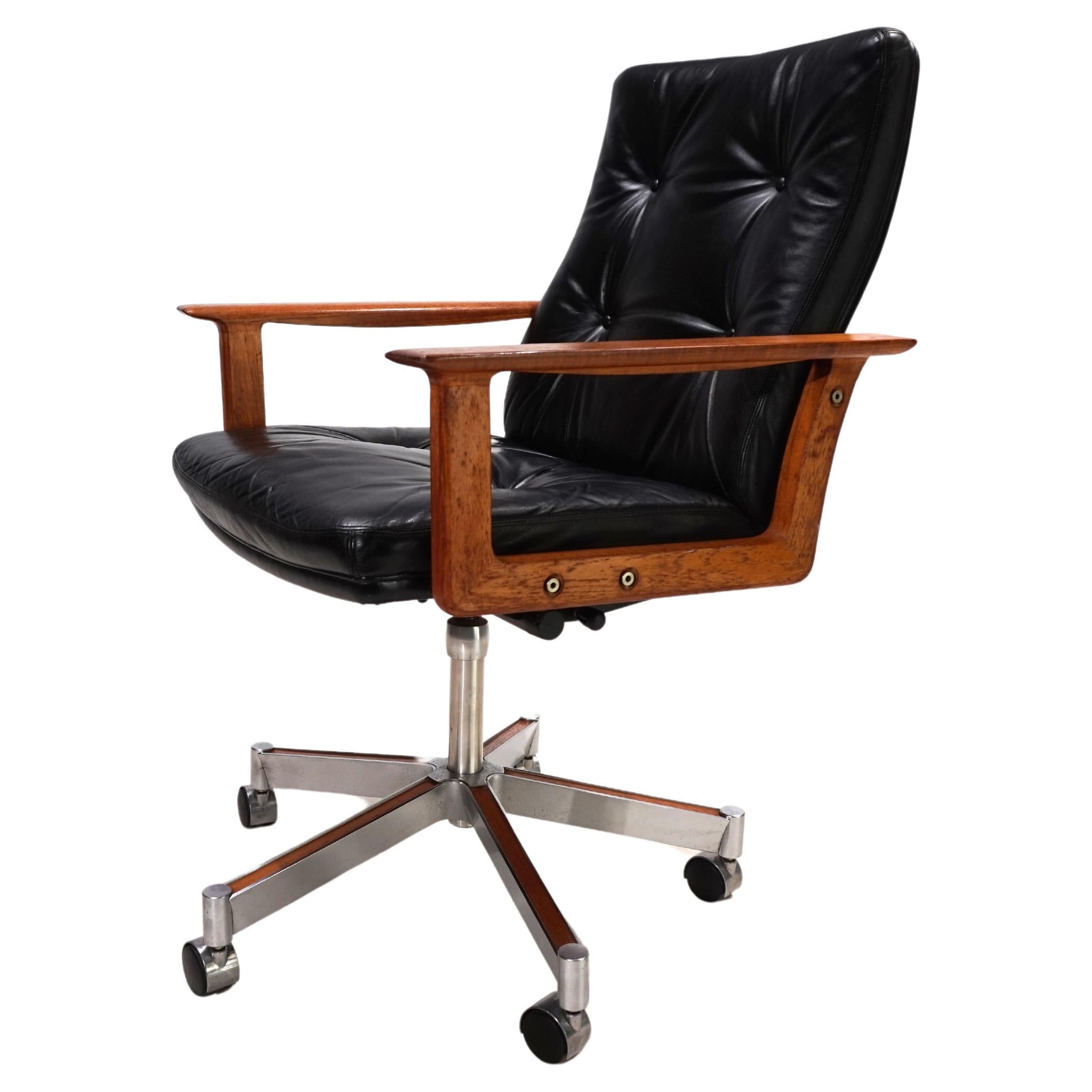 Teak wood office chair store