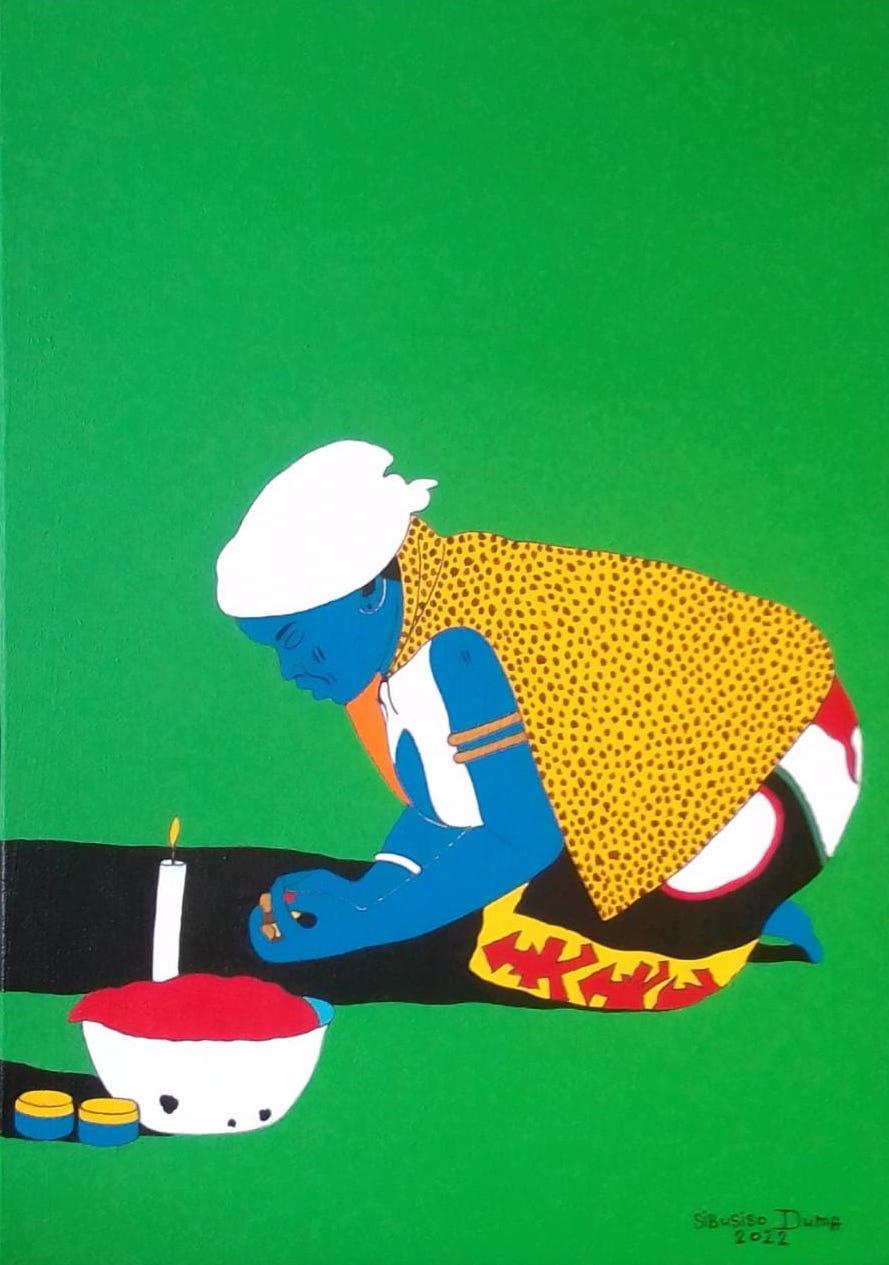 Sibusiso Duma - Wenawendlovu at 1stDibs | sibusiso duma artist, eric haacht