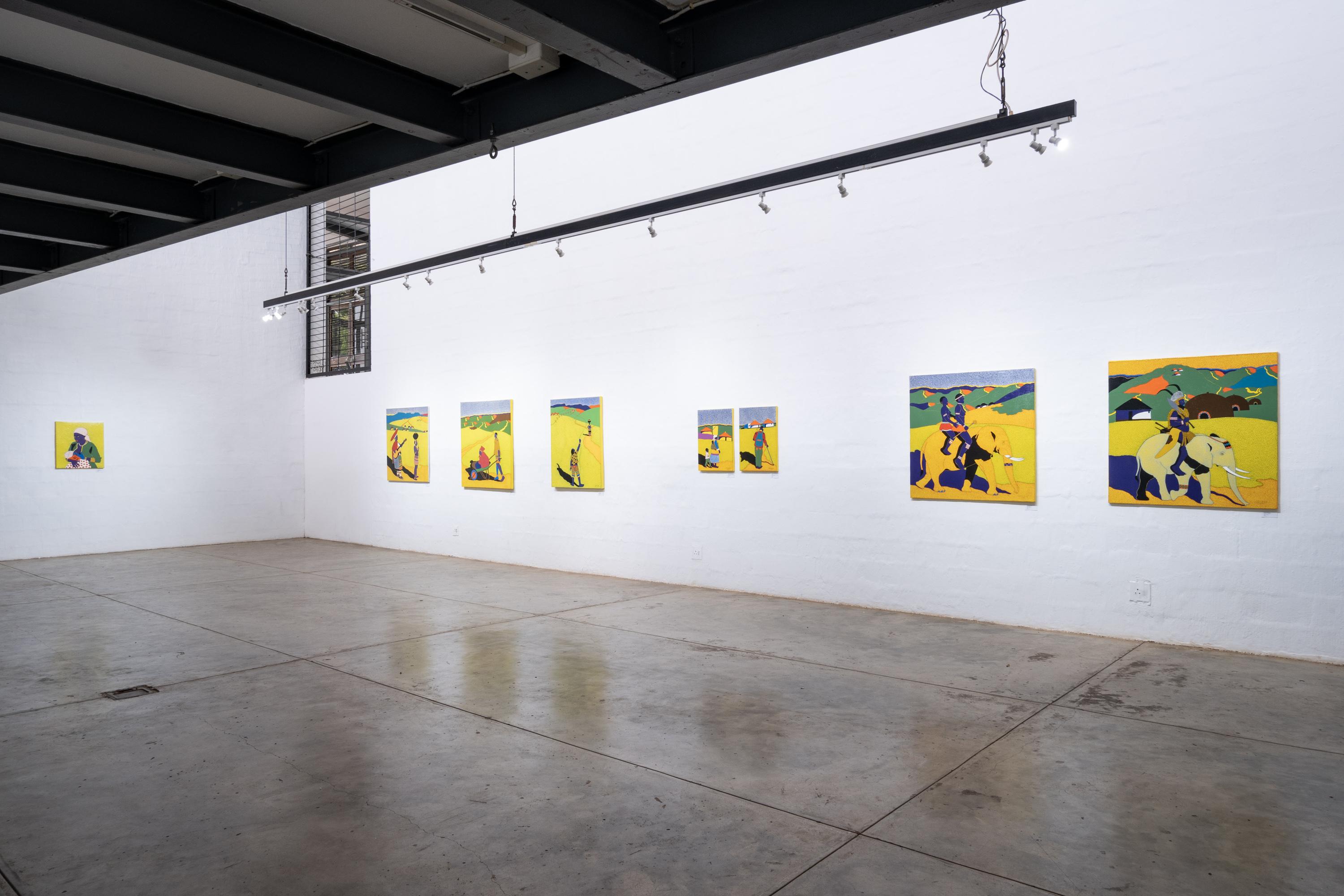 Sibusiso Duma - Wenawendlovu at 1stDibs | sibusiso duma artist, eric haacht