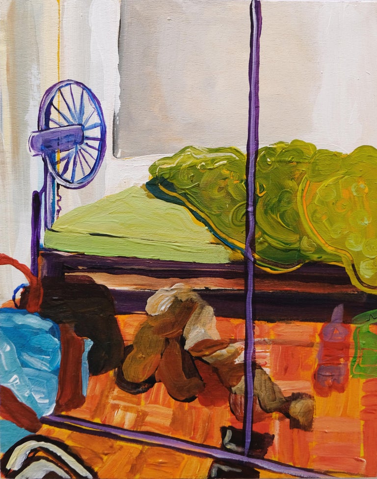 Sid Hicks - Redeye Aftermath - contemporary interior bedroom acrylic ...