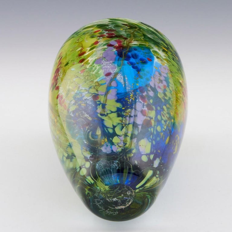 Siddy Langley 'Spring Garden' Pattern Open Vase, 2022 For Sale at 1stDibs