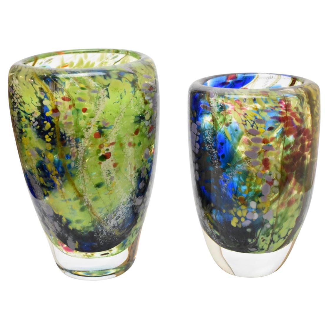 Siddy Langley 'Spring Garden' Pattern Open Vase - 2022 at 1stDibs