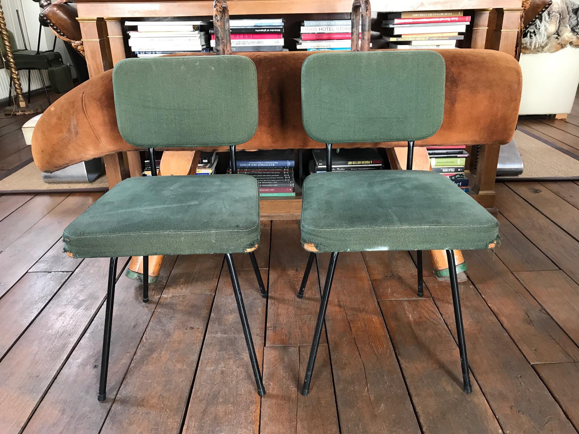 Side Chair by André Simard for Airborne at 1stDibs