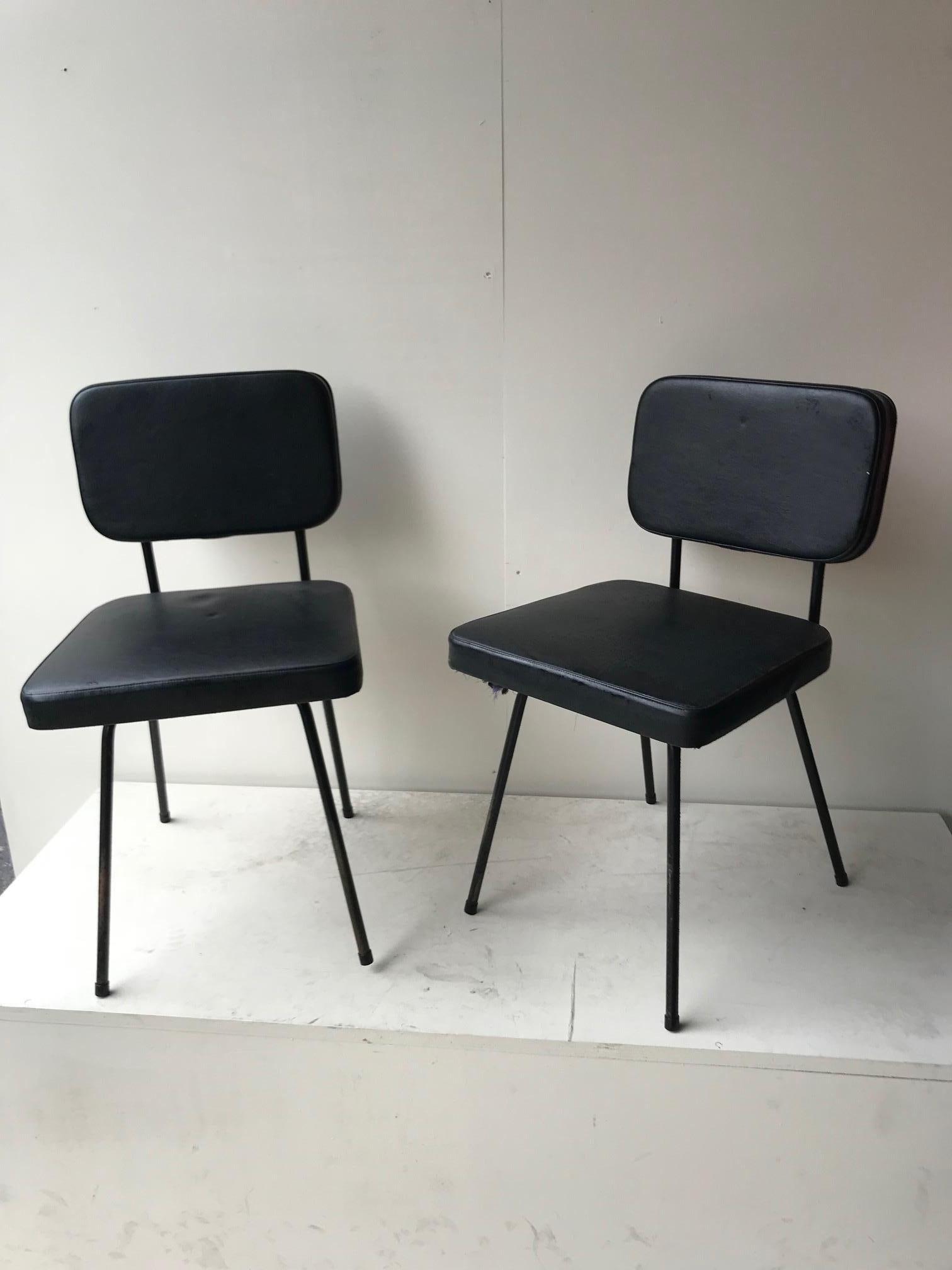 Side Chair by André Simard for Airborne at 1stDibs