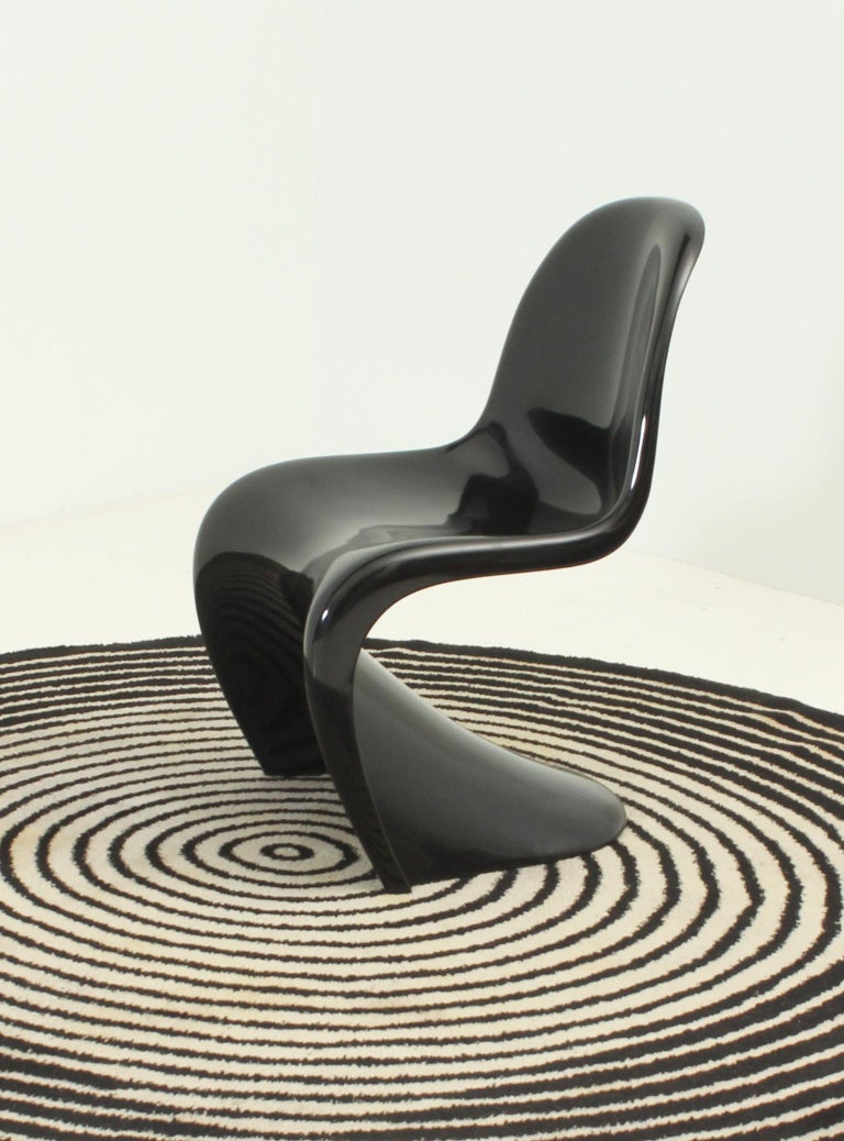 Side Chair by Verner Panton for Herman Miller - Felhbaum, 1971 For Sale ...